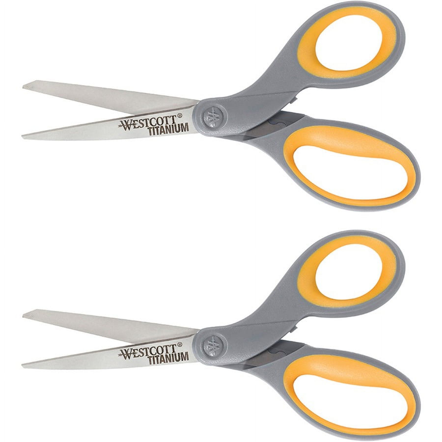 Westcott 5" Blunt Kids' Classroom Scissors, 2 Pack, Assorted Colors ...