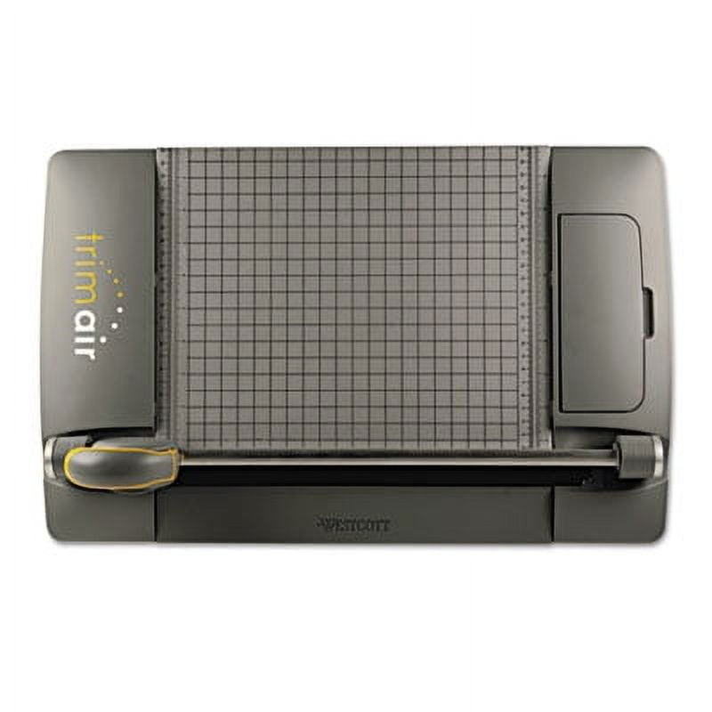 Westcott TrimAir Titanium 45MM Rotary Paper Trimmer, Metal Base, 12 ...