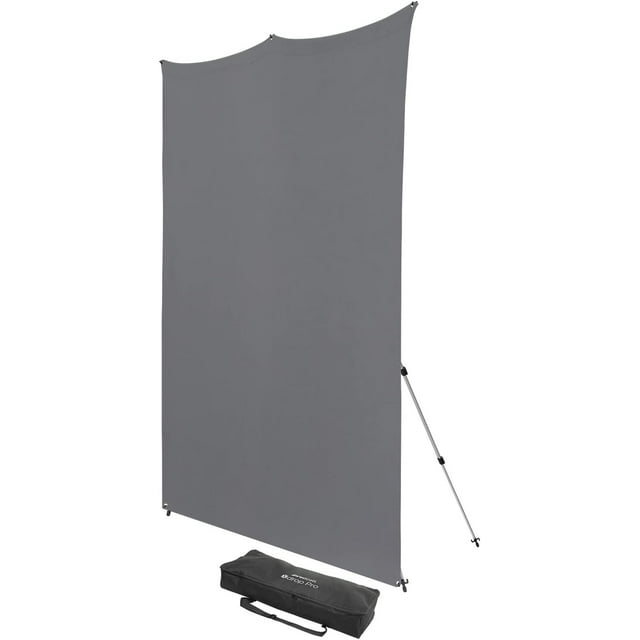 Westcott X-Drop Pro Fabric Backdrop Kit (Neutral Gray, 8 x 8 ...