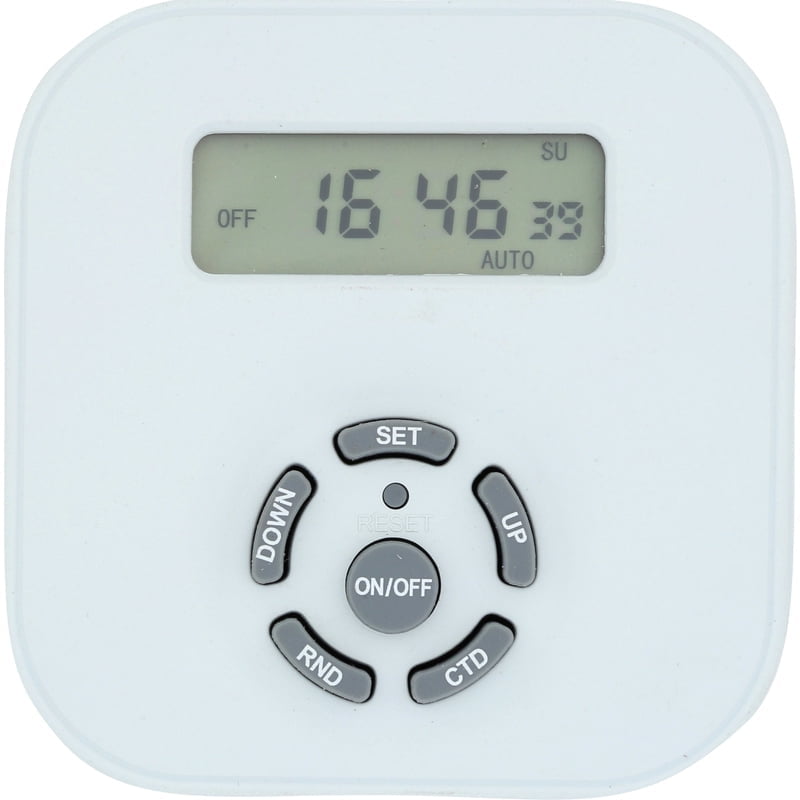 Westek Indoor Digital Timer 125 V White - Walmart.com