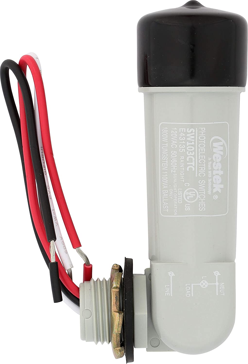 Westek Outdoor Light Control with Sensor Socket for Security Outside ...