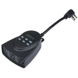 Westek TM1627DOLB 3-Outlet 3 Mode Outdoor Weekly Digital Grounded Timer ...