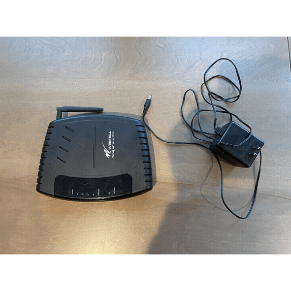 Westell B90-327W15-06 4 Port Gateway Wireless WIF Modem Router - Black ...
