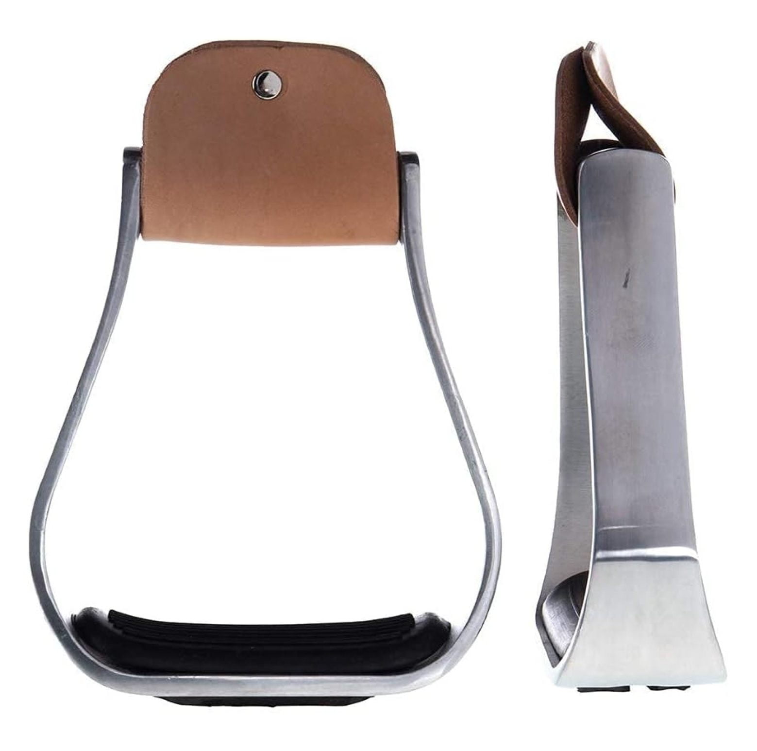 Western Aluminum Padded Stirrups - Walmart.com