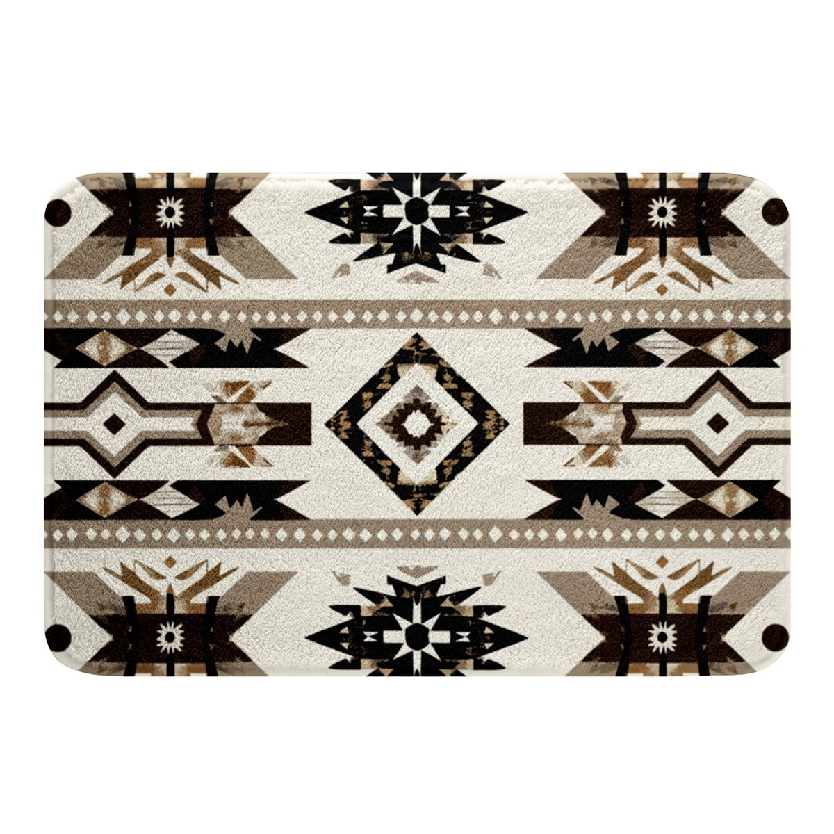 Western Bathroom Rugs Southwestern Shower Mat,Geometric Aztec Rug 20 ...