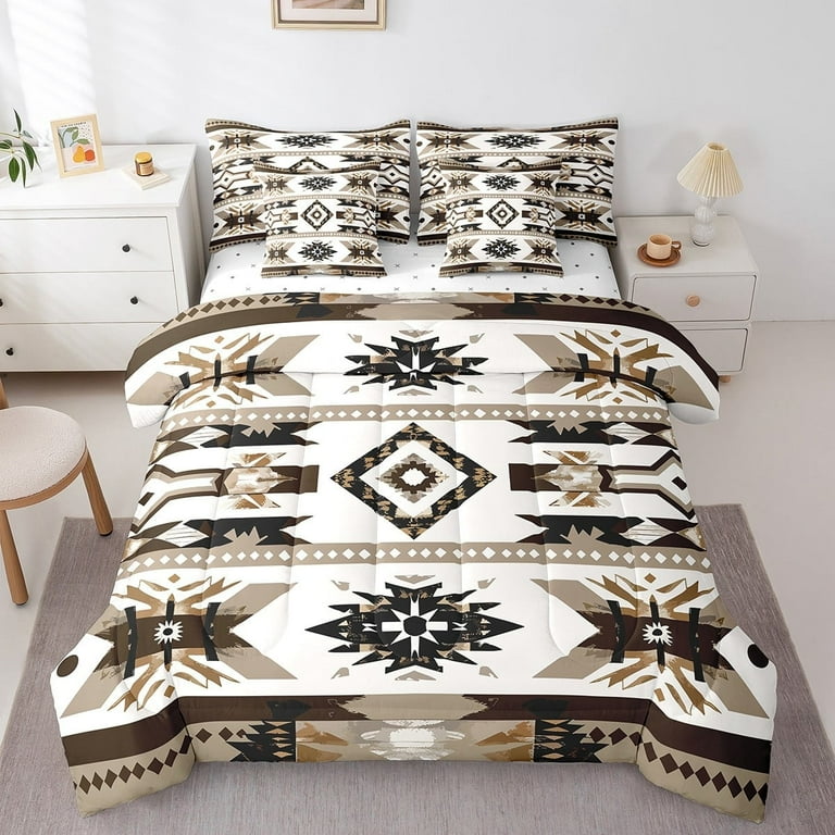 aztec queen comforter