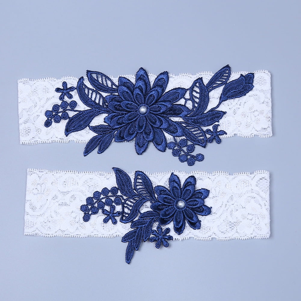 Western Bridal Garter Lace Leg Wraps Wedding Garters for Bride Stretch ...