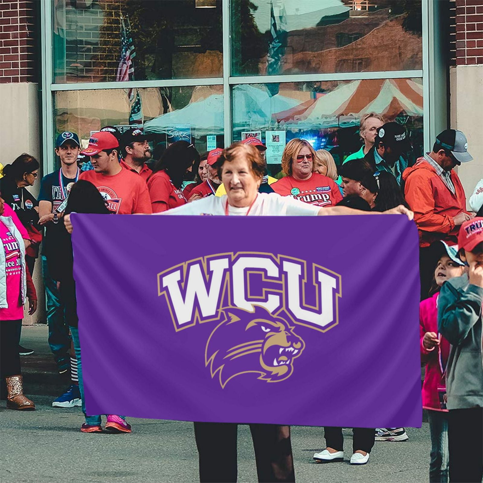 Western Carolina University Logo Flag 3x5 Ft Holiday Banner Garden Yard ...