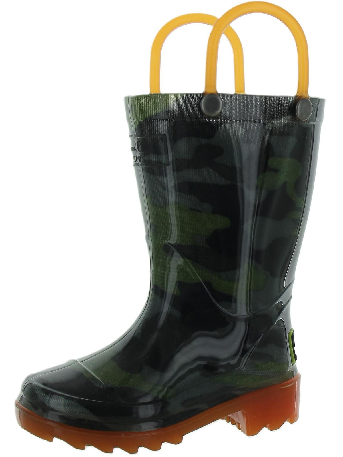 Western Chief Camo Lighted Rain Boot Olive Camo Lighted Rain Boot ...