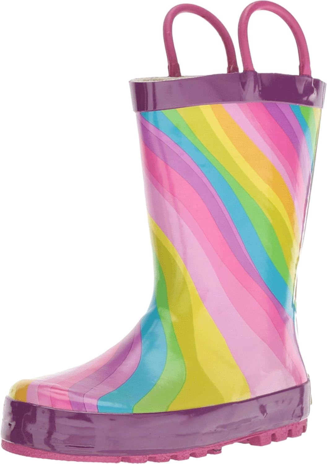 Western Chief Girls' Rainbow Rain Boot - Walmart.com