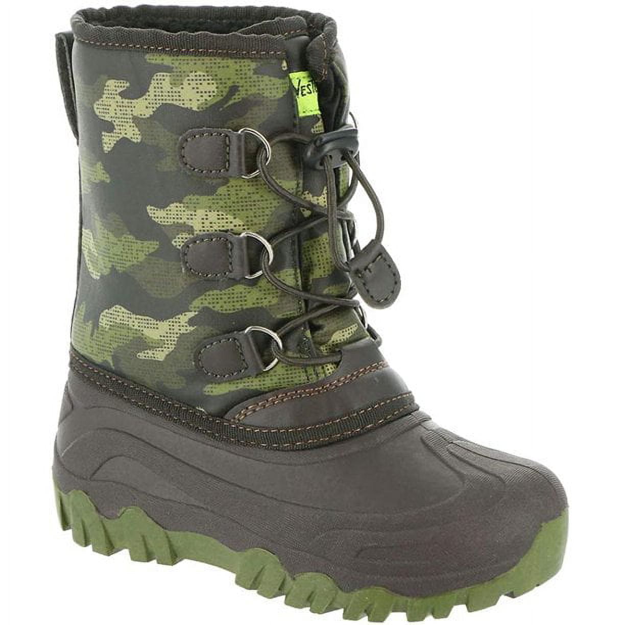 Western Chief Kids Arcterra Snow Boot Camo/Brown (Little Boys & Big ...