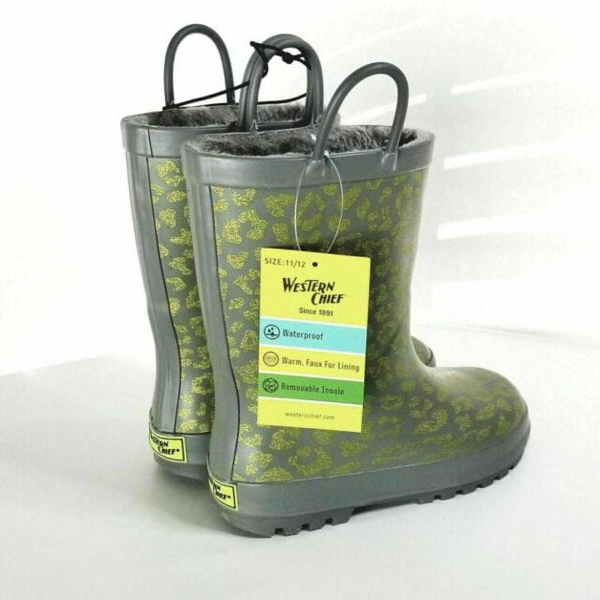 Western Chief - Leopard Spotted Boots Size 9/10 - Walmart.com