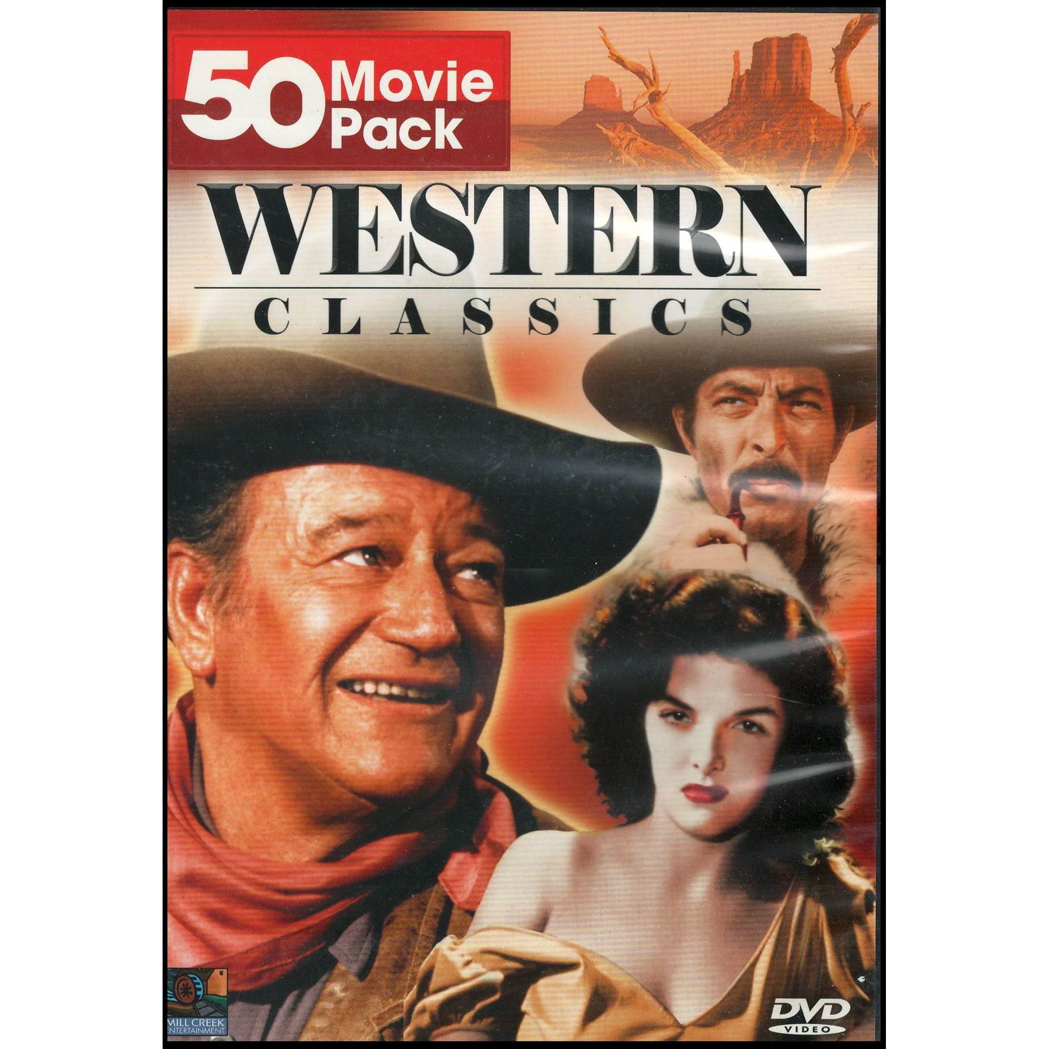 Western Classics: 50 Movies (DVD) - Walmart.com