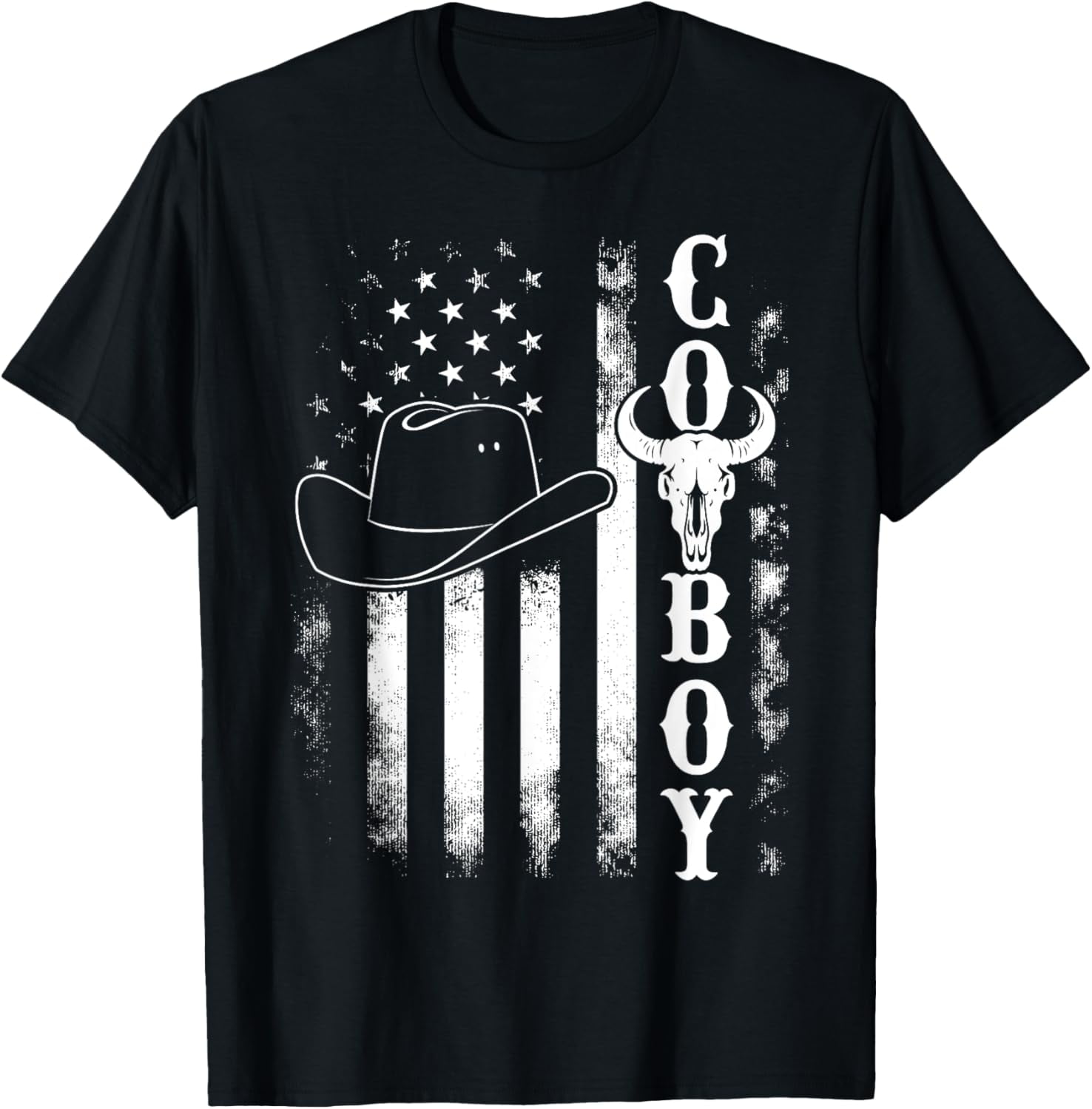 Western Country Men Teen Boy Kid Rodeo Southern Retro Cowboy T-Shirt ...