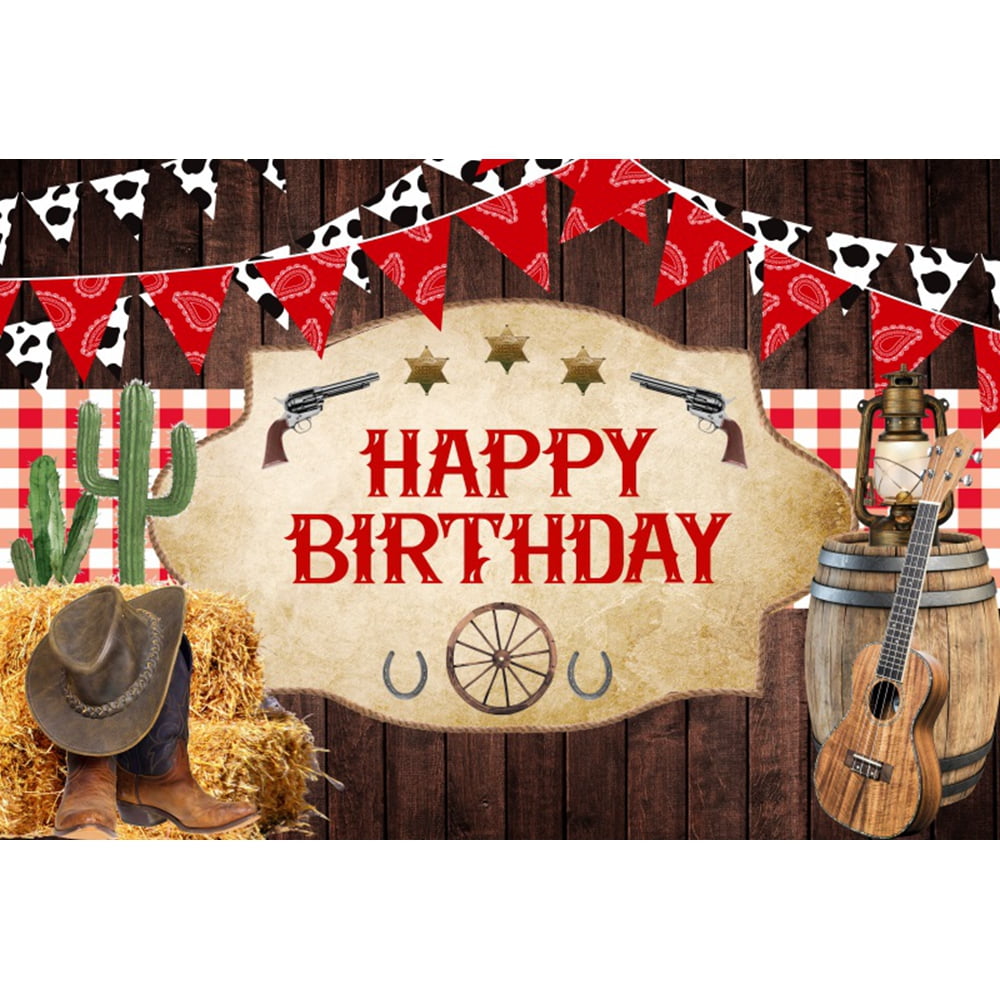 Western Cowboy Backdrop Rustic Wooden House Barn Door Photography ...