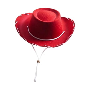 Red Cowboy Hat