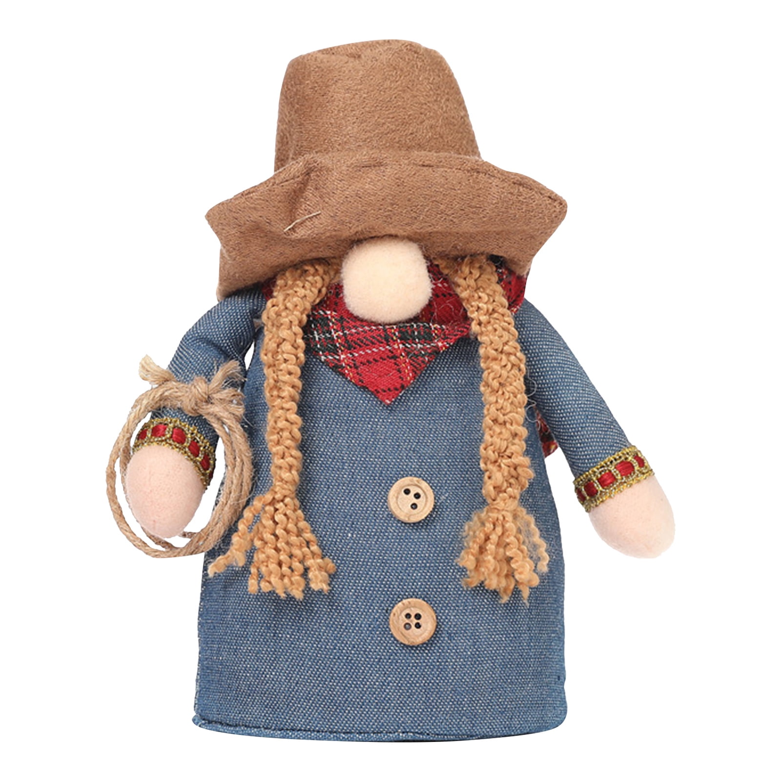 Western Cowboy Hat Country Style Doll Rope Doll - Walmart.com