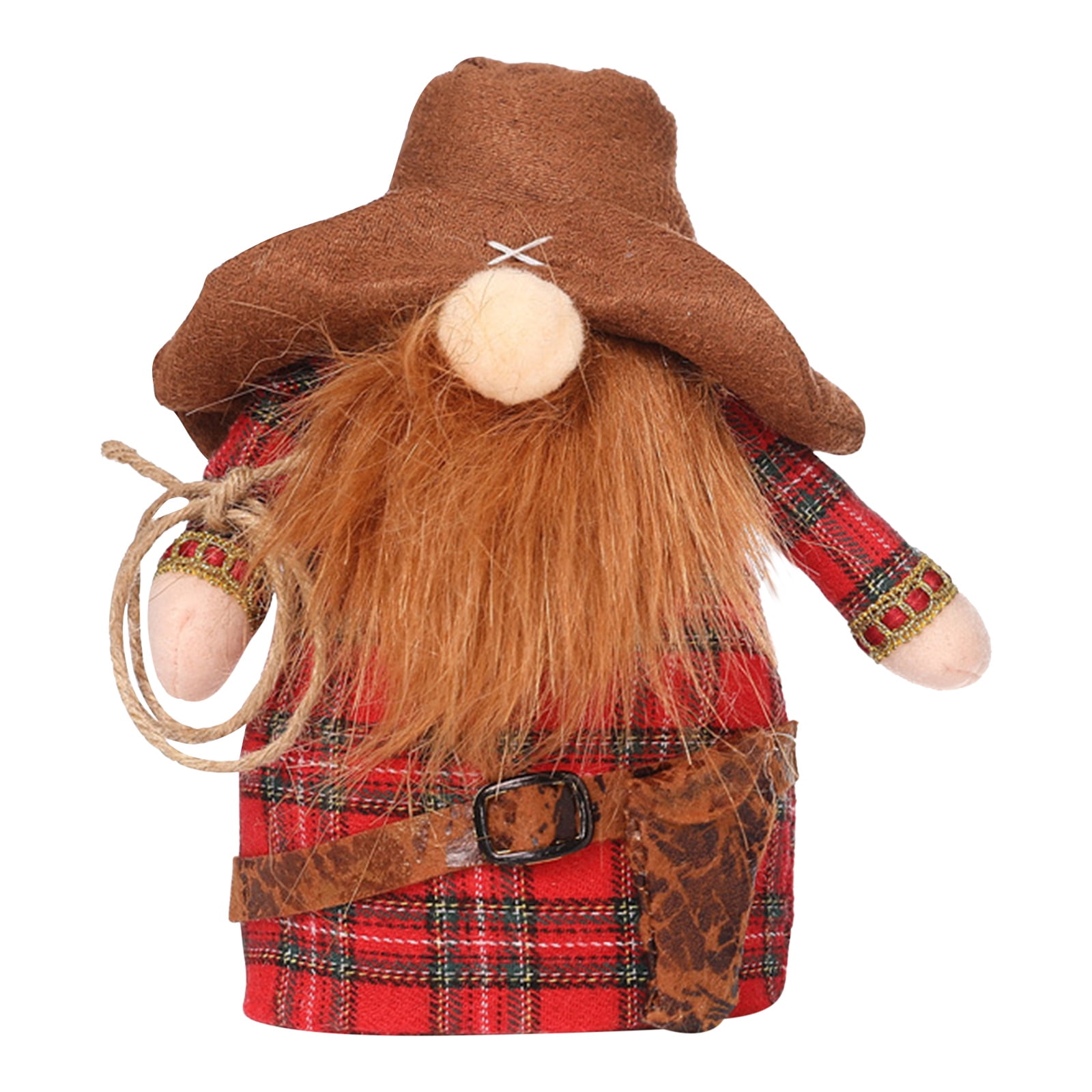 Western Cowboy Hat Country Style Doll Rope Faceless Doll Dwarf ...