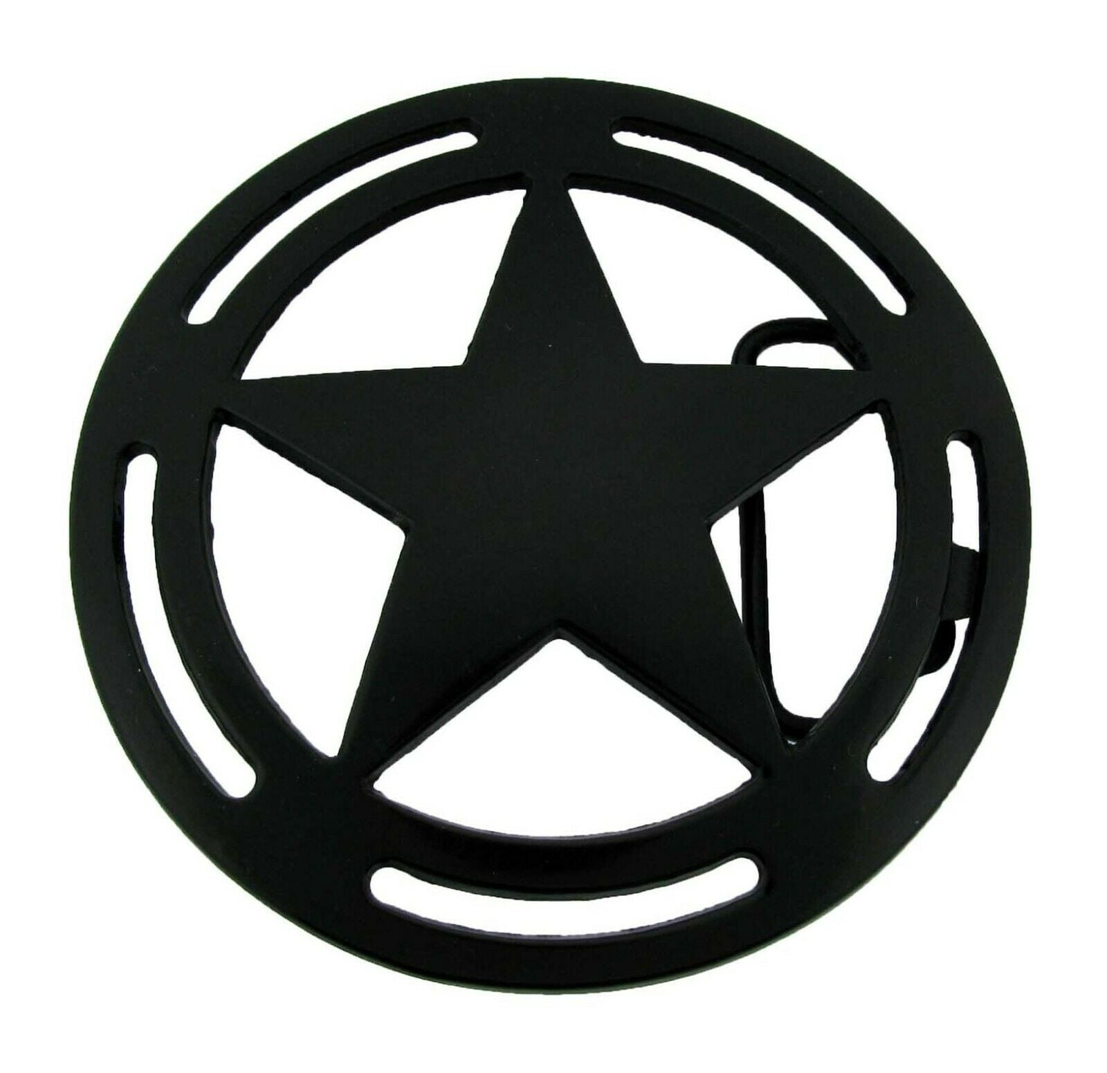 Western Cowboy Lonestar Sheriff Chief Jumbo Large Star Cop Police Badge ...