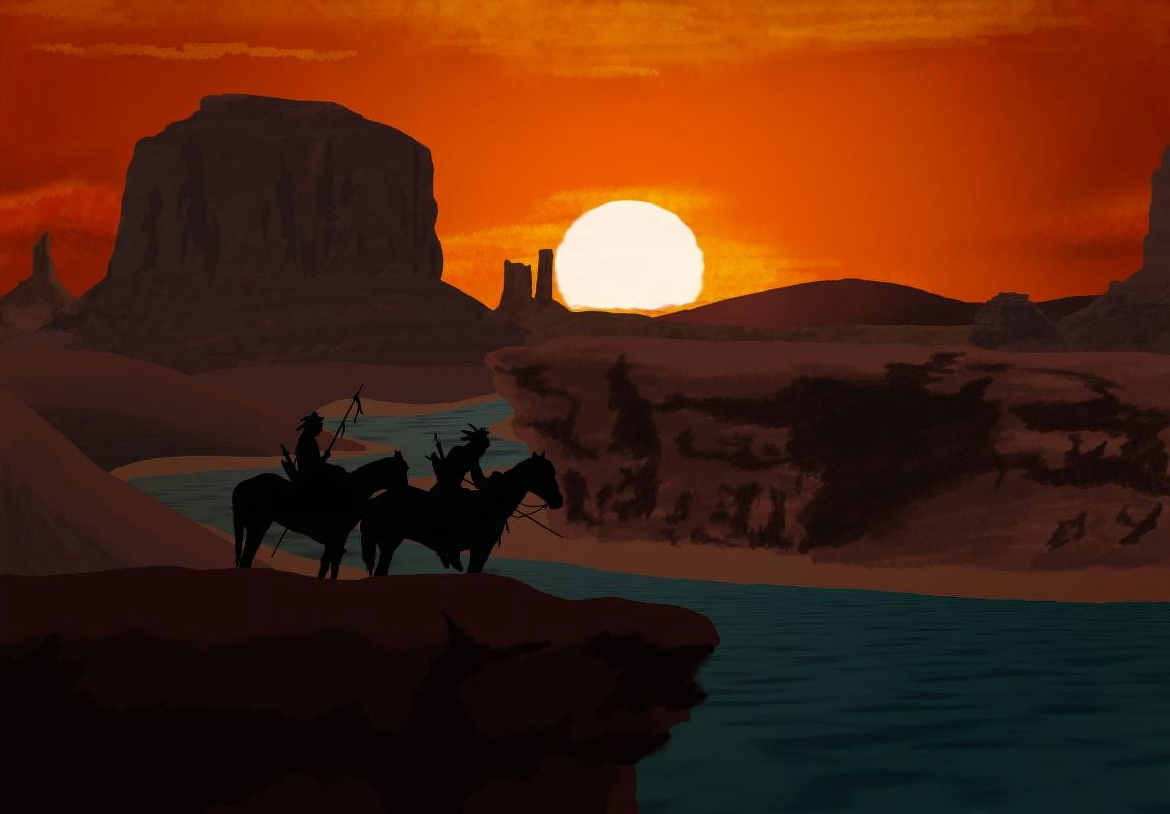 Western Cowboy Party Saloon Scene Setters Themed Background Photo ...