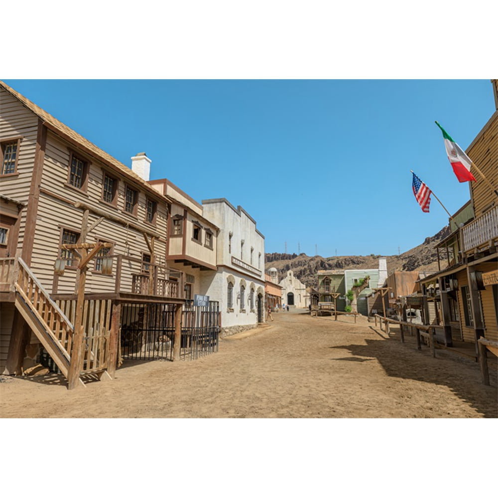 Western Cowboy Photography Backdrop Wild West Rustic Farm Barn Wood ...