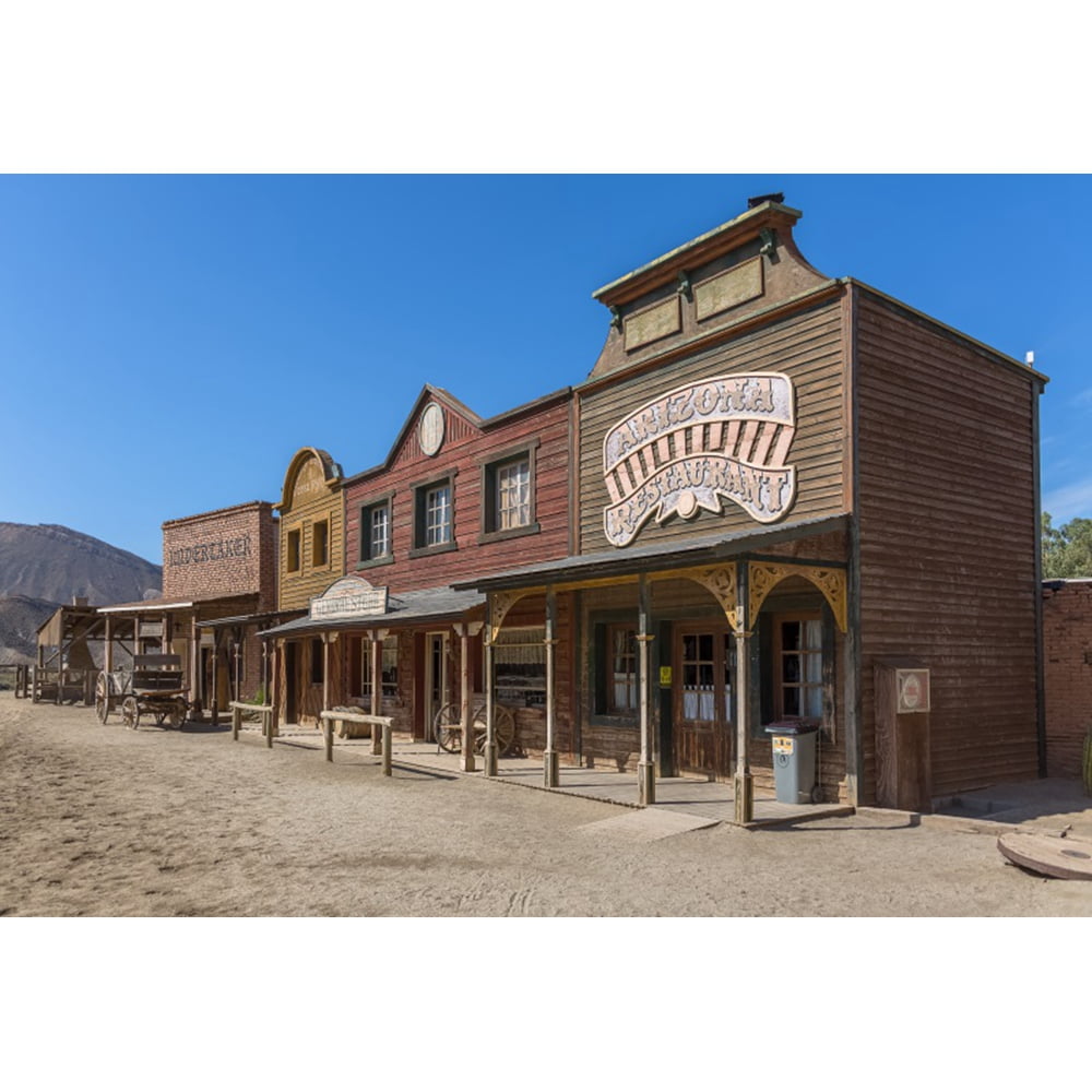 Western Cowboy Photography Backdrop Wild West Rustic Farm Barn Wood ...
