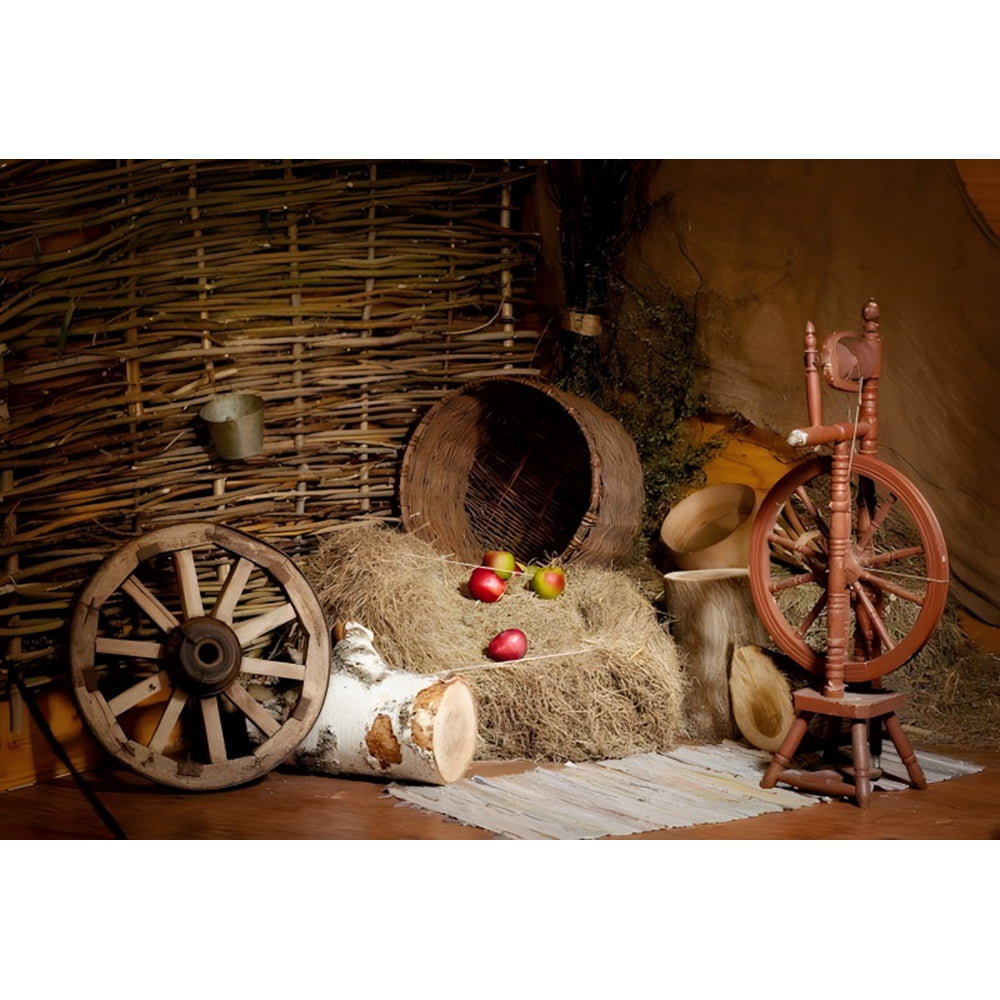 Western Cowboy Photography Background Farm Wood Barn Horse Rustic Kids ...