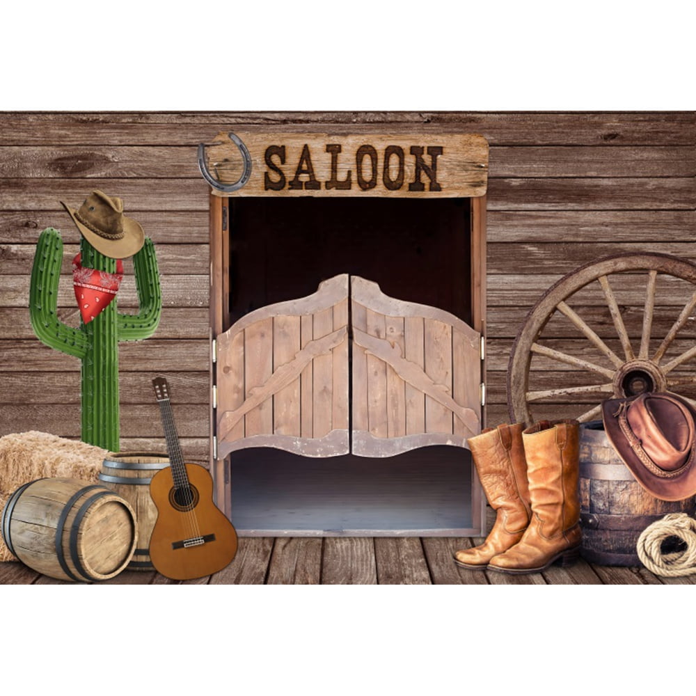 Western Cowboy Photography Background Farm Wood Barn Horse Rustic Kids ...