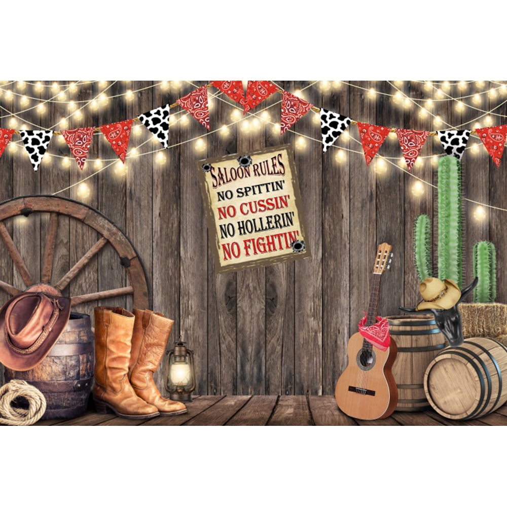 Western Cowboy Photography Background Farm Wood Barn Horse Rustic Kids ...