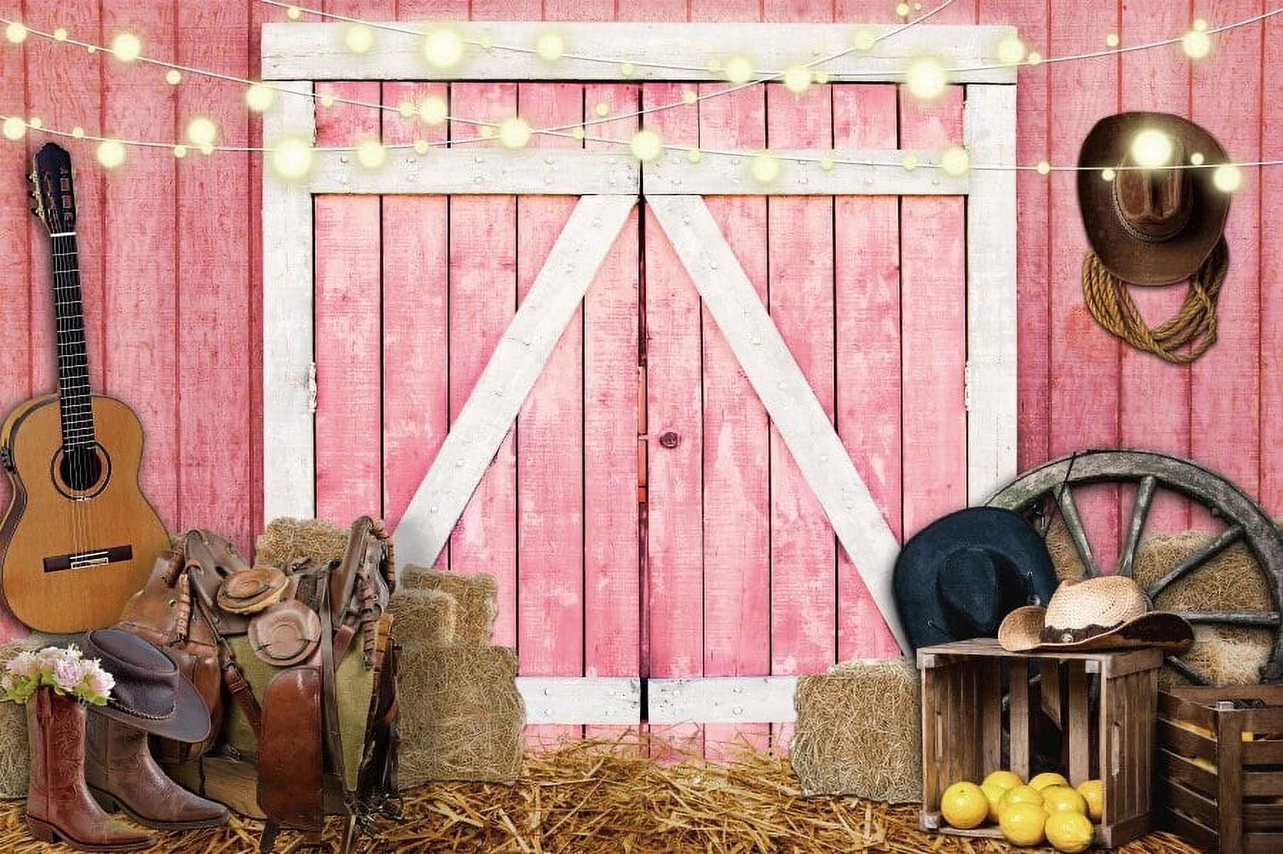 Western Cowboy Rustic Wood Interior Wedding Backdrop Cactus Floral ...