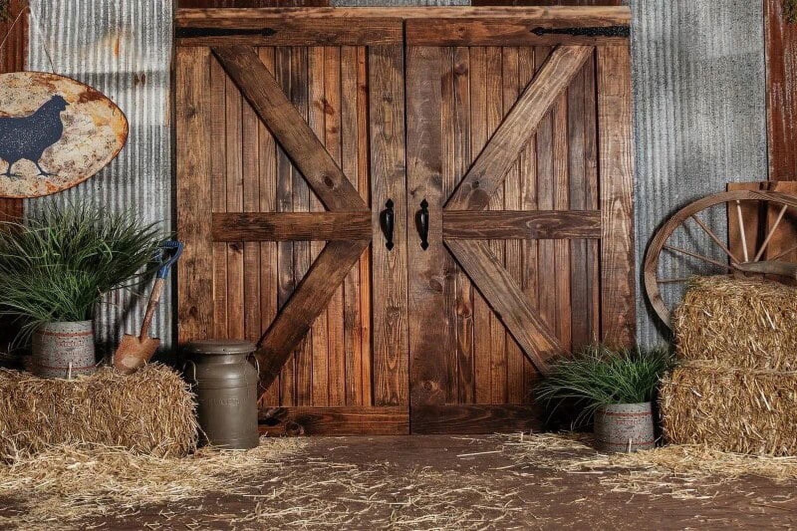 Western Cowboy Rustic Wood Interior Wedding Backdrop Cactus Floral ...