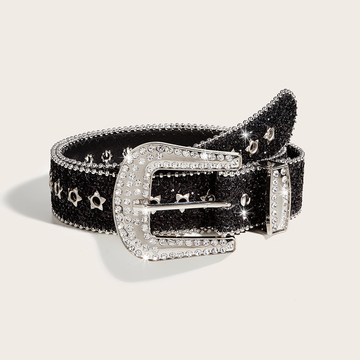 Western Cowboy Style Rhinestone Belts for Women, Western Cowgirl ...
