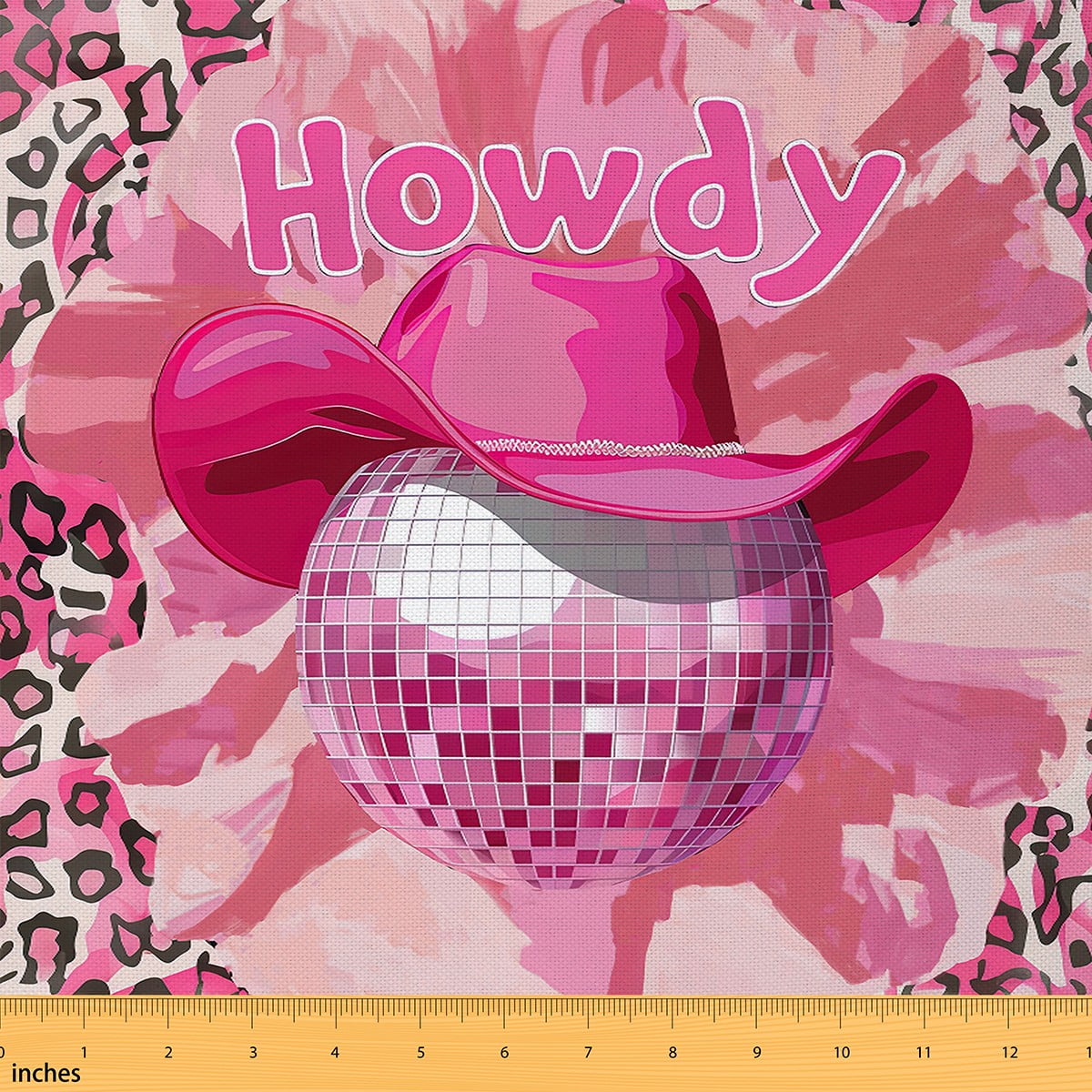 Western Cowgirl Fabric by the Yard,Girls Women Pink Cowgirl ...