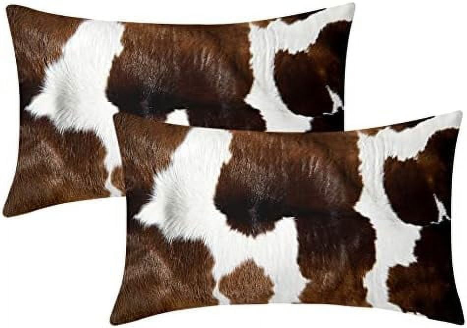 Customer reviews for Western Cowhide Accent Lumbar Throw Pillow Covers ...