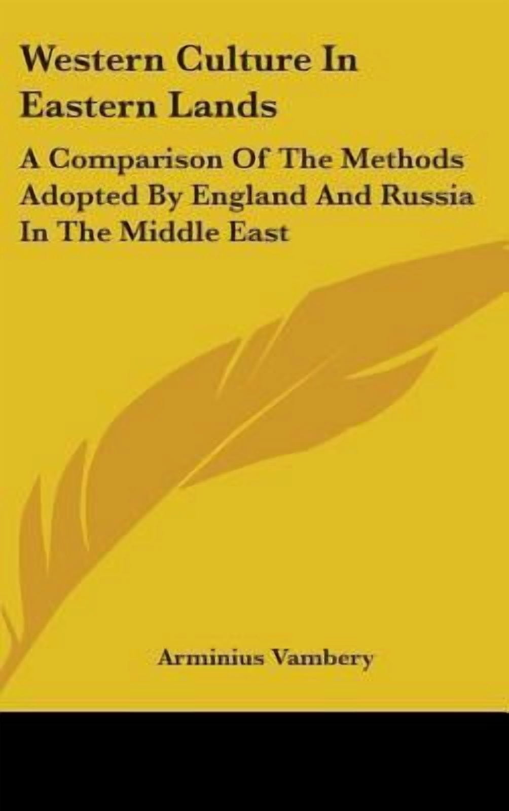 Western Culture in Eastern Lands: A Comparison of the Methods Adopted ...