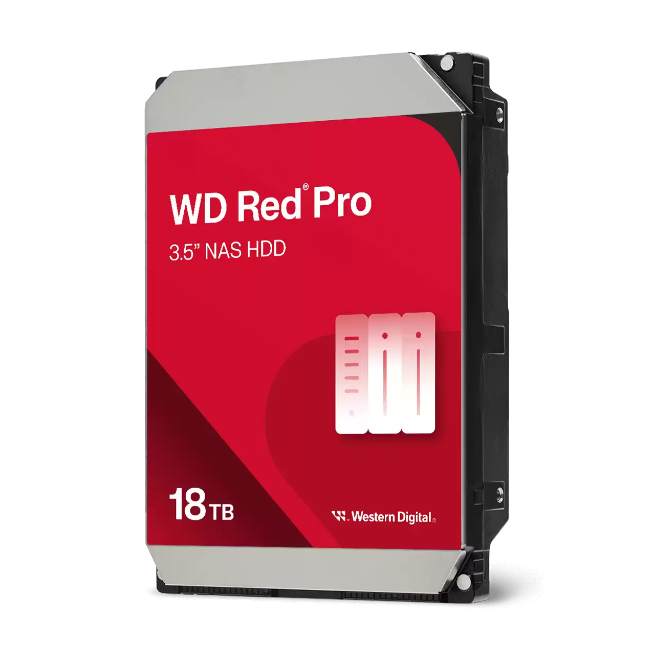 Western Digital 18TB WD Red Pro NAS HDD Storage Hard Drive, 512MB Cache ...