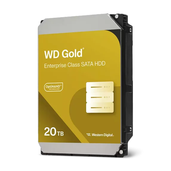 Western Digital 20TB WD Gold Enterprise Class SATA HDD, 3.5" Internal ...
