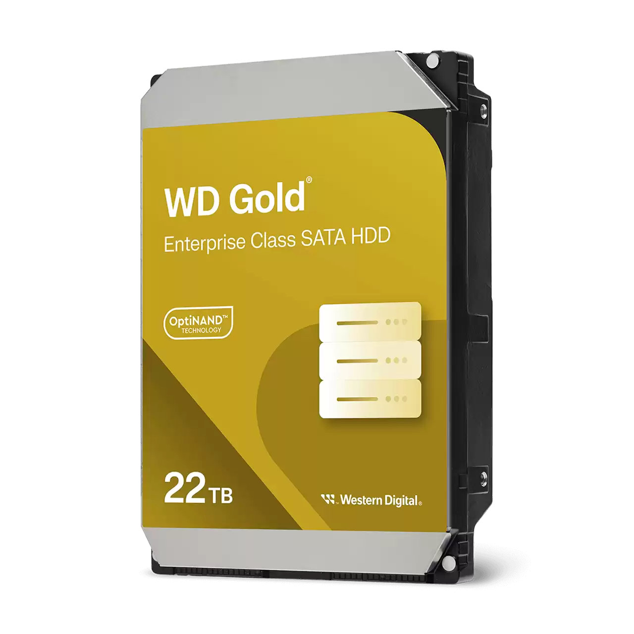 Western Digital 22TB WD Gold SATA HDD, Enterprise Class Internal ...