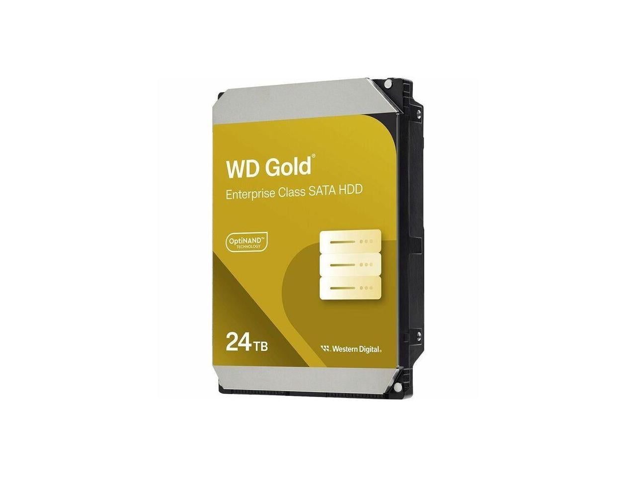 WD Gold WD242KRYZ 24 TB Hard Drive - 3.5" Internal - SATA (SATA/600 ...