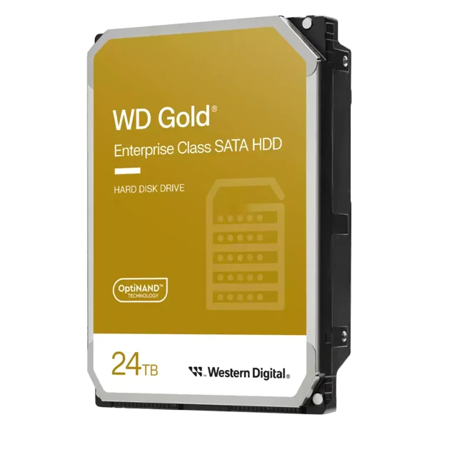 Western Digital 24TB WD Gold Enterprise Class SATA HDD, Internal Hard ...