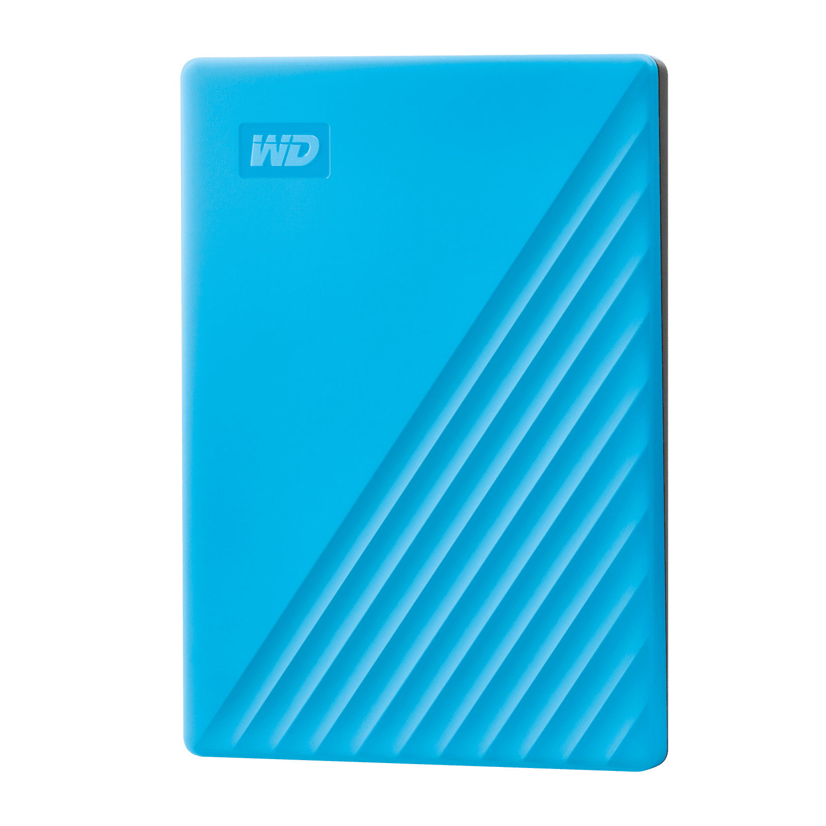 WD 2TB My Passport USB, Portable Backup External Hard Drive, Blue ...