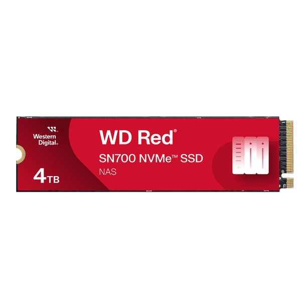 Western Digital 4TB WD Red SN700 NVMe SSD, Internal Solid State Drive ...
