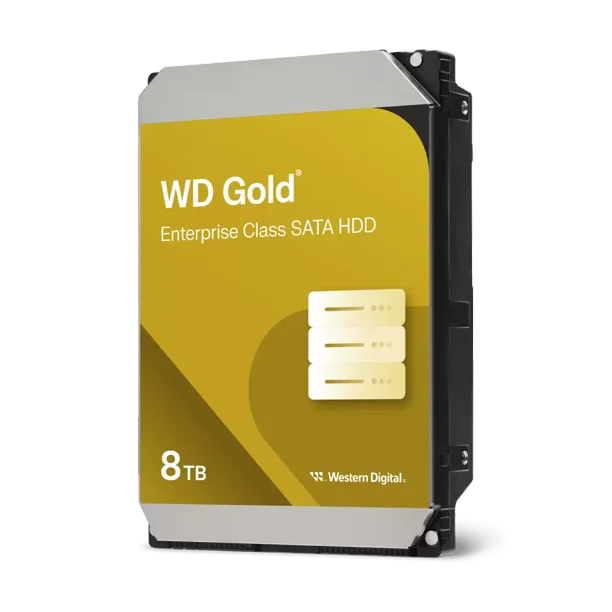 Western Digital 8TB WD Gold Enterprise Class SATA HDD, 3.5" Internal ...