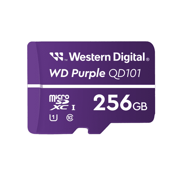 Western Digital 256GB WD Purple SC Ultra Endurance microSDXC Memory ...