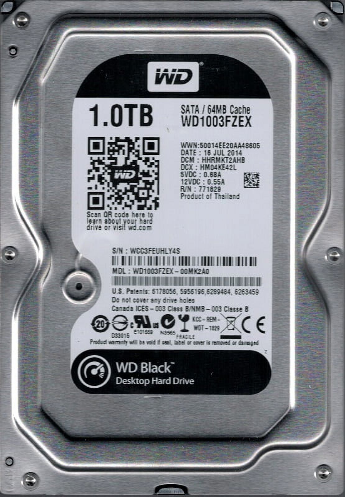 Western Digital WD1003FZEX-00MK2A0 1TB DCM: HHRMKT2AHB - Walmart.com