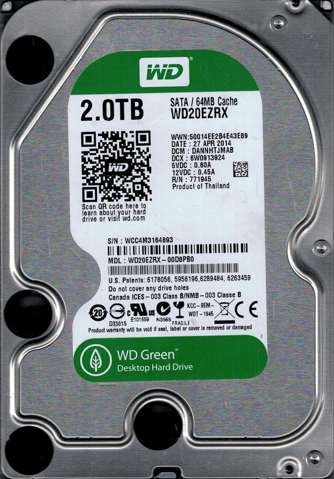 WD 2TB HDD DCM: DANNHTJMAB - Rugged HDDs for IT suppliers - Walmart ...