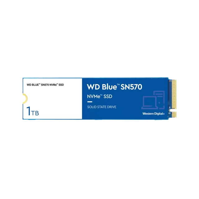 WD Blue 1TB SN570 Internal Drive NVMe SSD - Solid State, High Performance WDBB9E0010BNC-WRWN ...