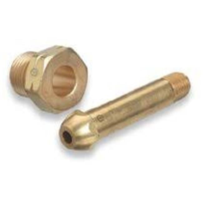 Western Enterprises Regulator Nipple, 3,000 psig, Brass, 1/4 in NPT ...