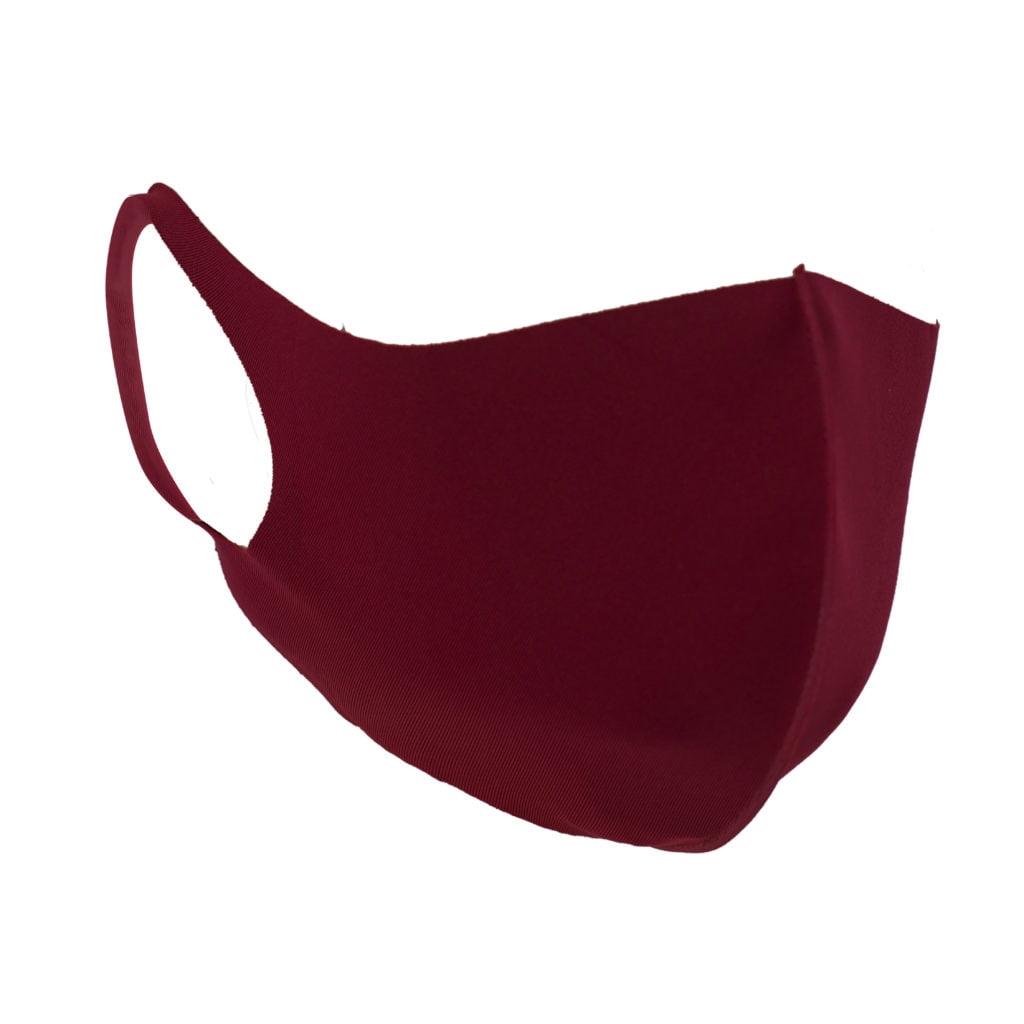 Burgundy Face Mask