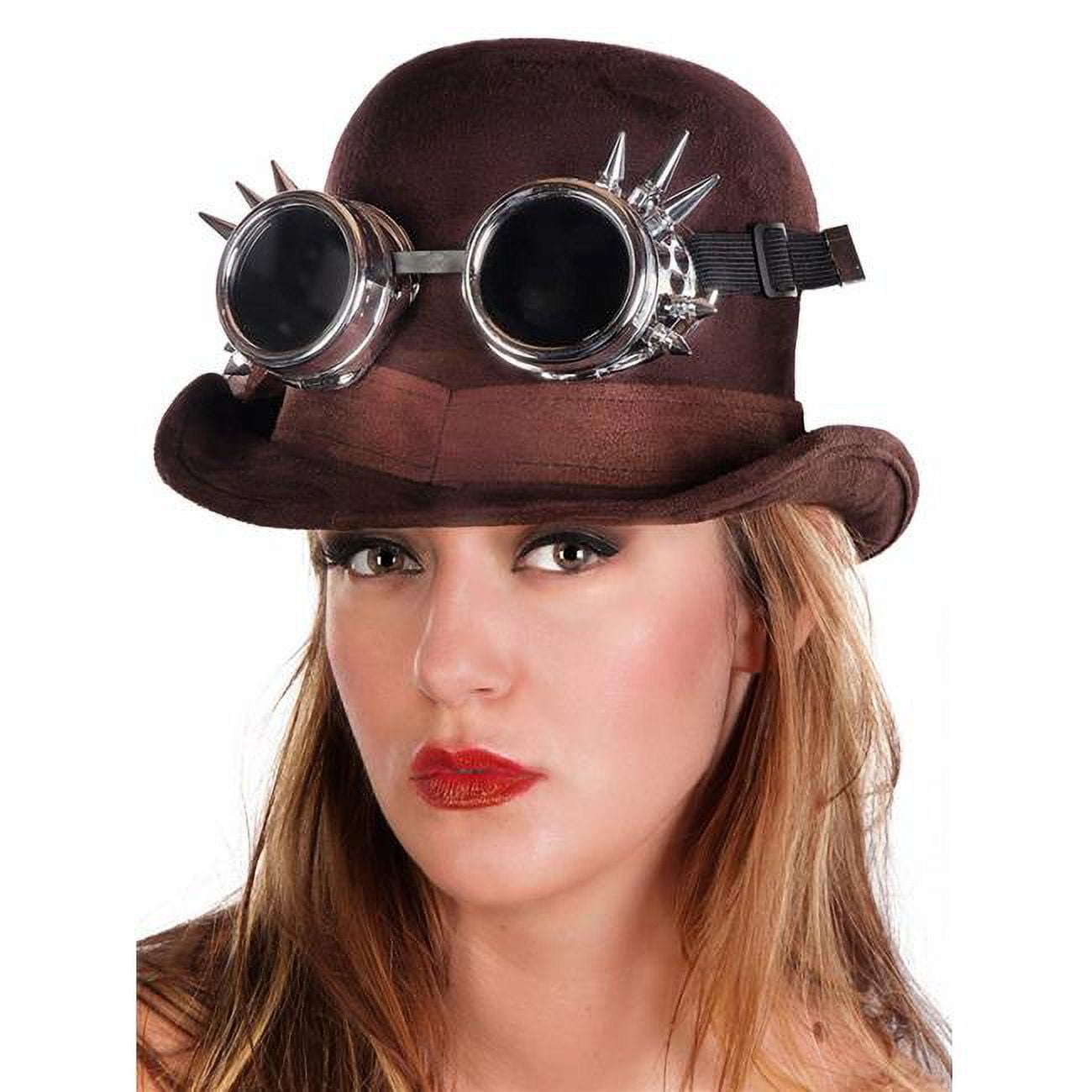 Western Fashion 68740-SIL Steampunk Spike Glasses, Silver - Walmart.com